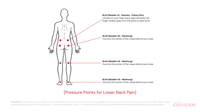 Acupressure for Back Pain: Target Points for Upper & Lower Back Relief